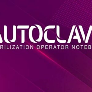 Autoclave Sterilization operator notebook: Autoclave Log Book | Record daily, weekly, monthly and quarterly tests for all ultrasonic cleaners, washer ... and autoclaves | 110 pages 8,2 x 6 inches