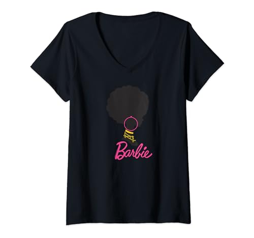 Barbie: Afro Barbie V-Neck T-Shirt