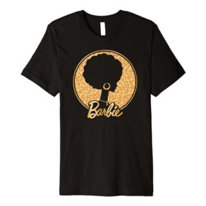 Barbie: Afro Barbie Leopard Premium T-Shirt