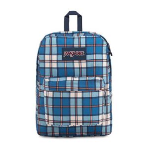 jansport superbreak backpack (check me plaid)