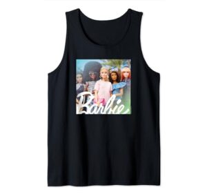 barbie international women's day palm trees tank top