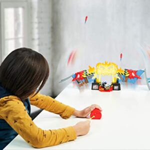 Boom City Racers - Fireworks Factory - 3 in 1 Transforming Playset - Rip, Race, Explode | Includes Exclusive Collectible Car - Thrilling Fun, Engaging Play