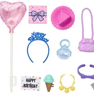 Barbie Storytelling Birthday Party Accessories Fashion Pack Playset ~ GHX36