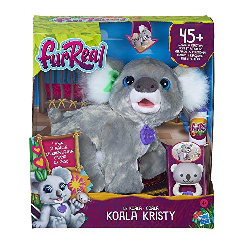 furReal Koala Kristy Interactive Plush Pet Toy, 60+ Sounds & Reactions, Ages 4 and Up