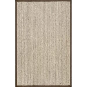 NuLOOM Elijah Farmhouse Seagrass Area Rug, 3' x 5', Brown