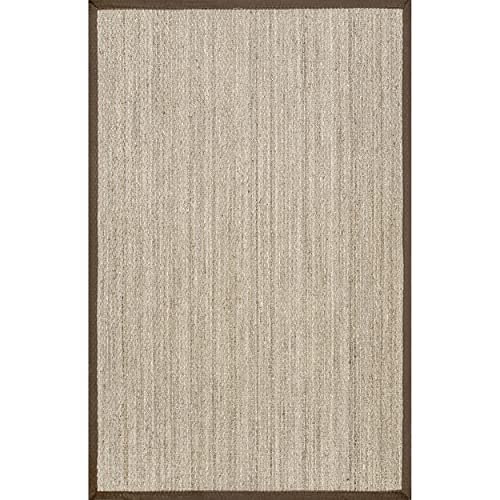 NuLOOM Elijah Farmhouse Seagrass Area Rug, 3' x 5', Brown