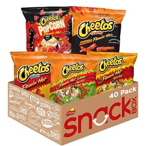 cheetos flamin' hot variety pack, 40 count