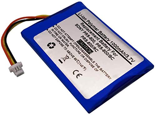 Starnovo 1000mAh 3.7V Replacement Battery for Sony Portable Reader PRS-600, PRS-600/BC, PRS-600/RC，Sony A98927554931, A98941654402, A-1732-035-A