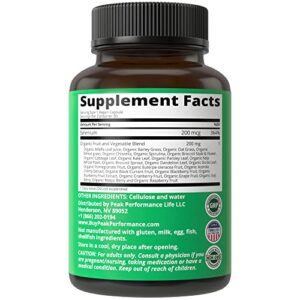 Raw Whole Food Selenium Supplement - Pure Selenium Vegan Capsules for Immune System, Thyroid Support, Heart Health, Prostate. Superior Absorption 30 Pills