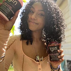 tgin Rose Water Smoothing Leave-In Conditioner for Natural Hair - Protective Styles - Curls - Waves - Detangler - Great for low porosity hair - Fine hair 13oz