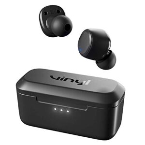 vinyl by skullcandy true wireless bluetooth earbuds - black