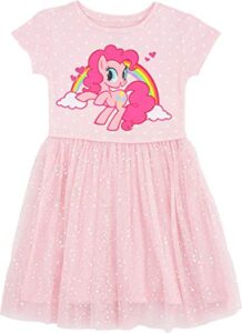 my little pony girls' little tulle costume dress (14/16-xlarge, light pink)