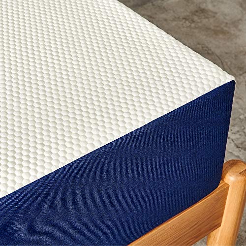 JINGWEI Full Mattress, 10 inch Gel Infused Memory Foam Mattress in a Box, Premium Bed Mattress with Breathable Soft Cover - Medium Firm Feel with Motion Isolating