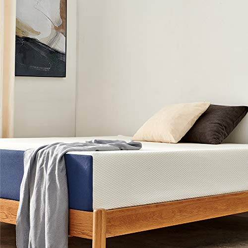 JINGWEI Full Mattress, 10 inch Gel Infused Memory Foam Mattress in a Box, Premium Bed Mattress with Breathable Soft Cover - Medium Firm Feel with Motion Isolating