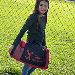 Personalized Kids 18 Inch Sport Duffel Bag With Custom Name & Text - Martial Arts Male