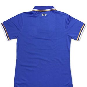 Sigma Gamma Rho M5 Polo Shirt [L] Royal Blue