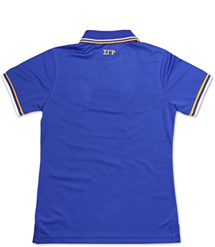 Sigma Gamma Rho M5 Polo Shirt [L] Royal Blue