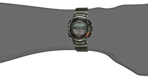 Casio Men's Fishing Timer Quartz Watch with Resin Strap, Green, 24.1 (Model: WS-1200H-3AVCF)