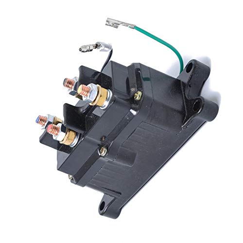 Winch Solenoid Relay Contactor 12V 250A Thumb Truck,for ATV UTV Boat 4x4 Vehicles 1500-5000lbs Winch with 6 Protecting Caps,Winch Switch Replacement Number 63070 62135 74900 2875714