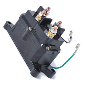 Winch Solenoid Relay Contactor 12V 250A Thumb Truck,for ATV UTV Boat 4x4 Vehicles 1500-5000lbs Winch with 6 Protecting Caps,Winch Switch Replacement Number 63070 62135 74900 2875714