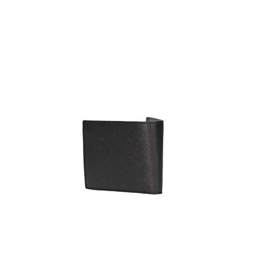 Michael Kors Men's Cooper Billfold with Pocket Wallet (Black Leather)