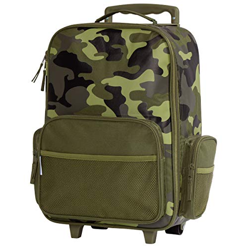 Stephen Joseph Kids Classic Rolling Luggage, Camo, One Size