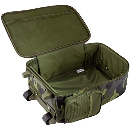 Stephen Joseph Kids Classic Rolling Luggage, Camo, One Size