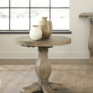 Martin Svensson Home Napa End Table, Reclaimed Natural