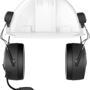 Sena Tufftalk M, Earmuff with Long-Range Mesh Communication (Hard Hat), TUFFTALK-M-02 Black