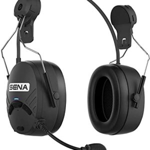 Sena Tufftalk M, Earmuff with Long-Range Mesh Communication (Hard Hat), TUFFTALK-M-02 Black