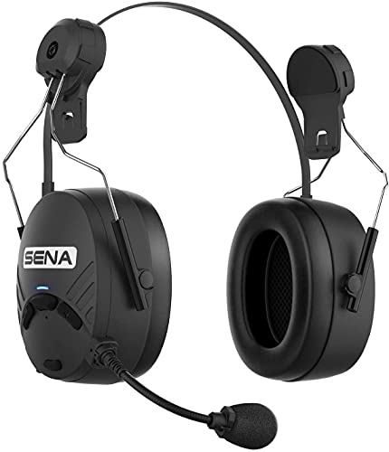 Sena Tufftalk M, Earmuff with Long-Range Mesh Communication (Hard Hat), TUFFTALK-M-02 Black