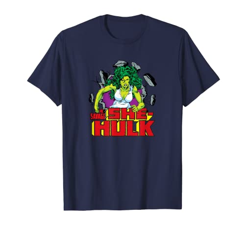 Marvel The Savage She-Hulk Retro Comic T-Shirt