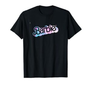 barbie marbled logo t-shirt