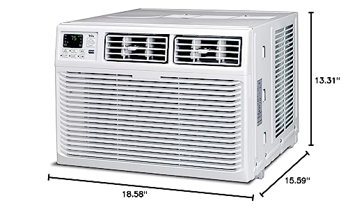 TCL 8W3ER1-A Home Series Window Air Conditioner, 8,000 BTU, White