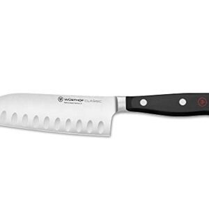 WÜSTHOF Classic 5" Santoku Knife, Black