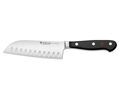 WÜSTHOF Classic 5" Santoku Knife, Black