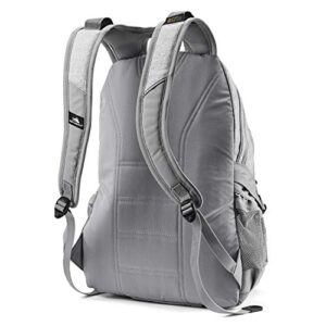 High Sierra Loop Backpack, Travel, or Work Bookbag with tablet sleeve, One Size, Silver Heather