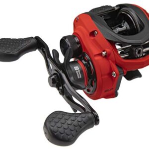 Lew's Mach Smash SLP 7.5:1 Right Hand Baitcast Reel, Red