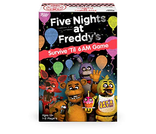 Funko Five Nights at Freddy's - Survive 'Til 6AM Game, 2 players