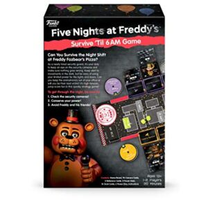 Funko Five Nights at Freddy's - Survive 'Til 6AM Game, 2 players