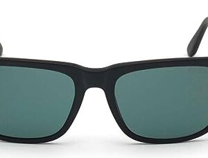 Tom Ford FT0775 02N Matte Black Stephenson Square Sunglasses Lens Category 3 Si