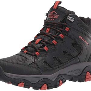 Skechers mens Hiking Boot, Black, 11.5 US