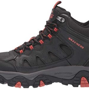 Skechers mens Hiking Boot, Black, 11.5 US