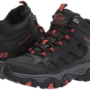 Skechers mens Hiking Boot, Black, 11.5 US