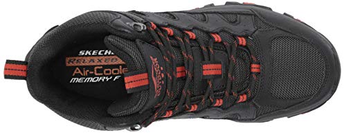 Skechers mens Hiking Boot, Black, 11.5 US