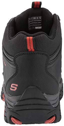 Skechers mens Hiking Boot, Black, 11.5 US