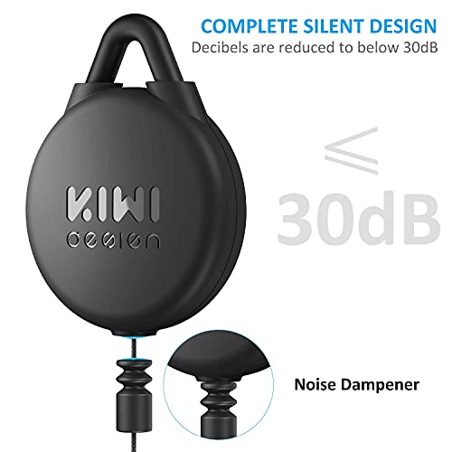 [Pro Version] KIWI design VR Cable Management, 3 Packs VR Pulley System fits Quest 2/3/Rift S/Valve Index/HTC Vive/Vive Pro/HP Reverb G2/PSVR/PS VR2 VR Accessories, Compatible with Quest 2 Link Cable