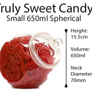 19 Retro Empty Plastic Sweet Jars for Pick & Mix, Victorian Sweet Shop, Candy Buffet Kit, Party Pack