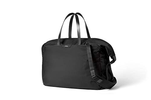 Bellroy Weekender Plus - Premium Edition (Duffle Travel Bag & Overnight Bag, Fits 13" Laptop, Internal Organization Pockets) - Black