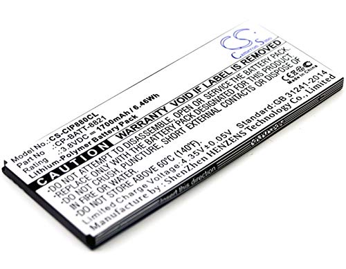 VI VINTRONS 74-102376-01, CP-BATT-8821, GP-S10-374192-010H Battery Replacement Compatible for Cisco 8800,